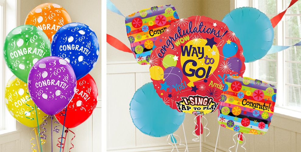 Congratulations Balloons - Party City