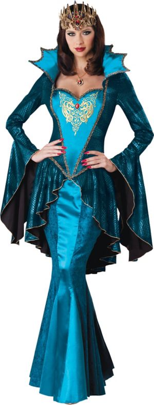 Adult Medieval Queen Costume Deluxe - Party City